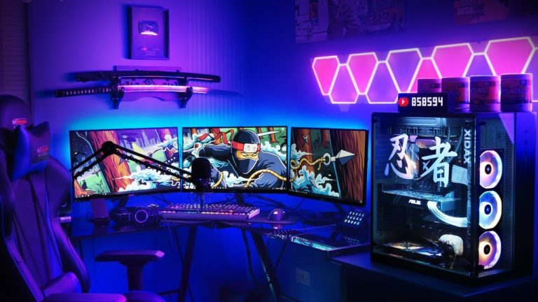 Ninja Stream Room and Gaming Set-Up - BecomeStreamer